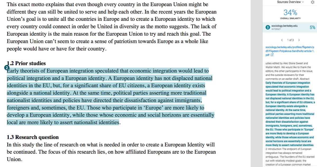 Essay Plagiarism Checker - Premier Essays